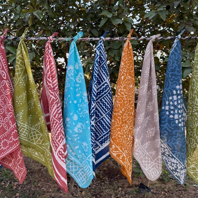 Cotton Bandana Native - Etsy