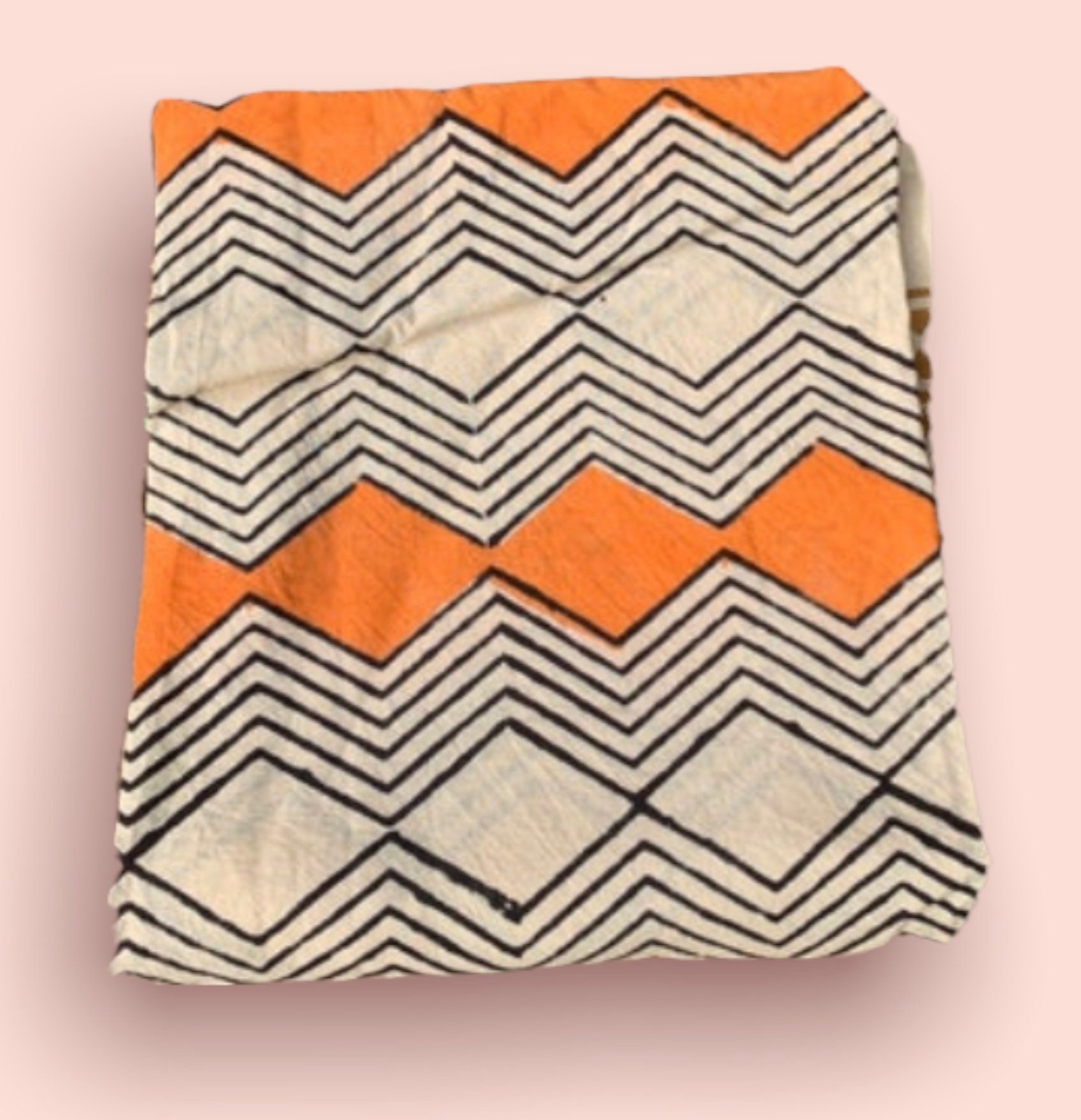 Black Border Multicoloured Hand Block Print Cotton - Etsy