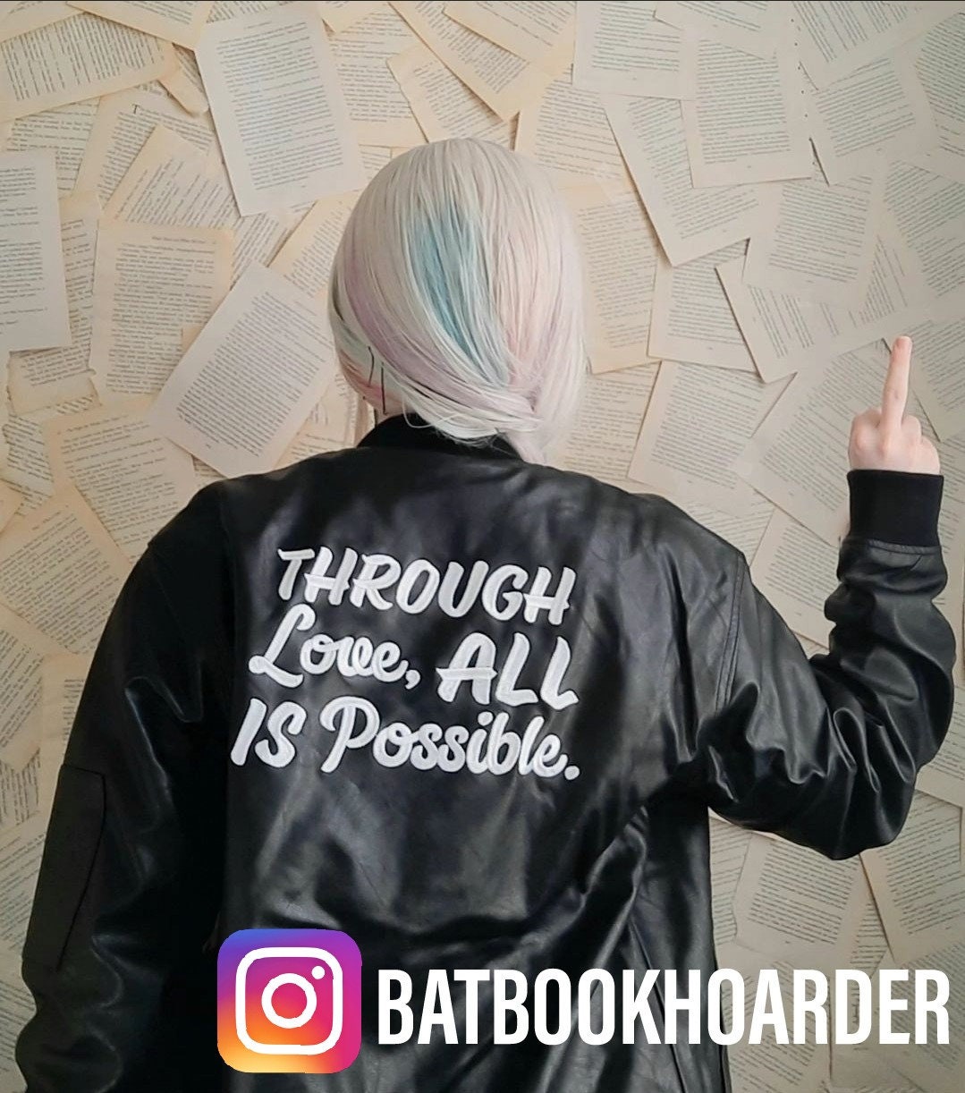 Through Love, All is Possible. Crescent City - Faux Leather Through Love, All is Possible. Crescent City - Faux Leather