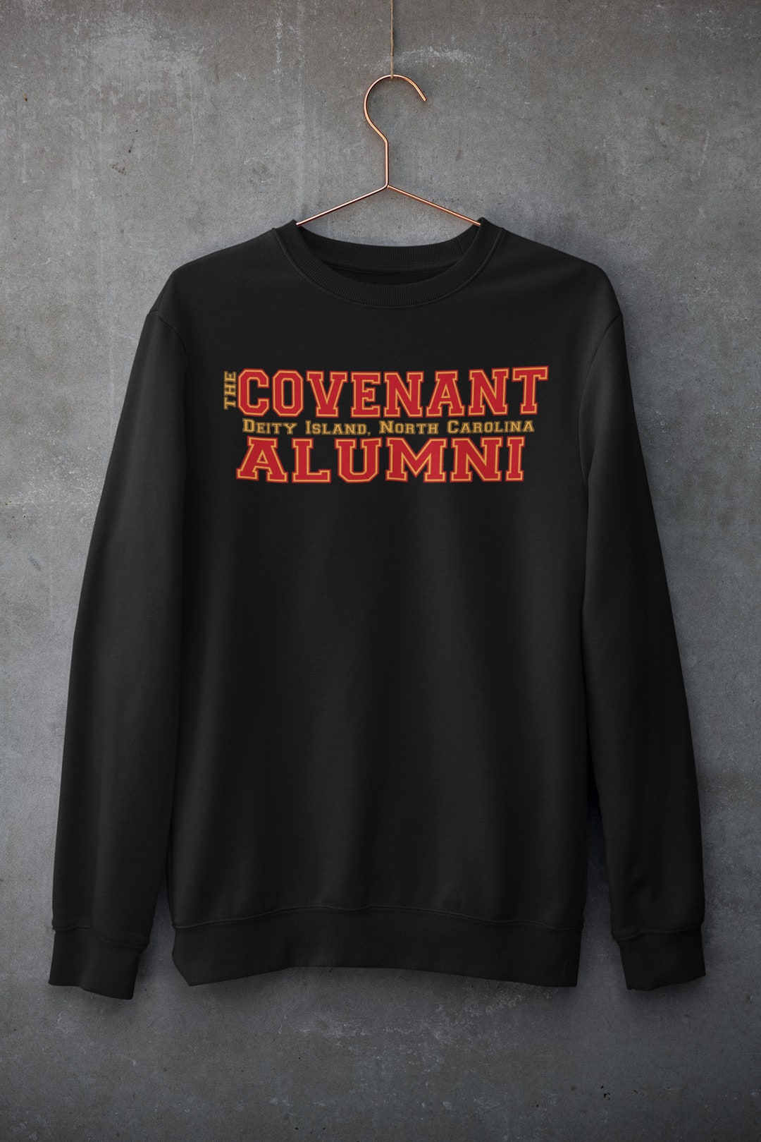 Apollyon Covenant School Pride Unisex Sweatshirt Pullover Red/gold ...