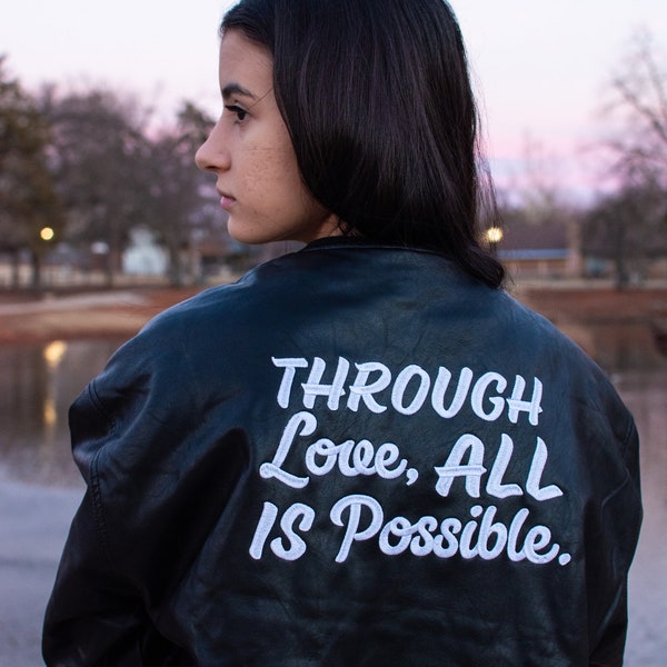 Through Love All as Possible Jacket - Etsy