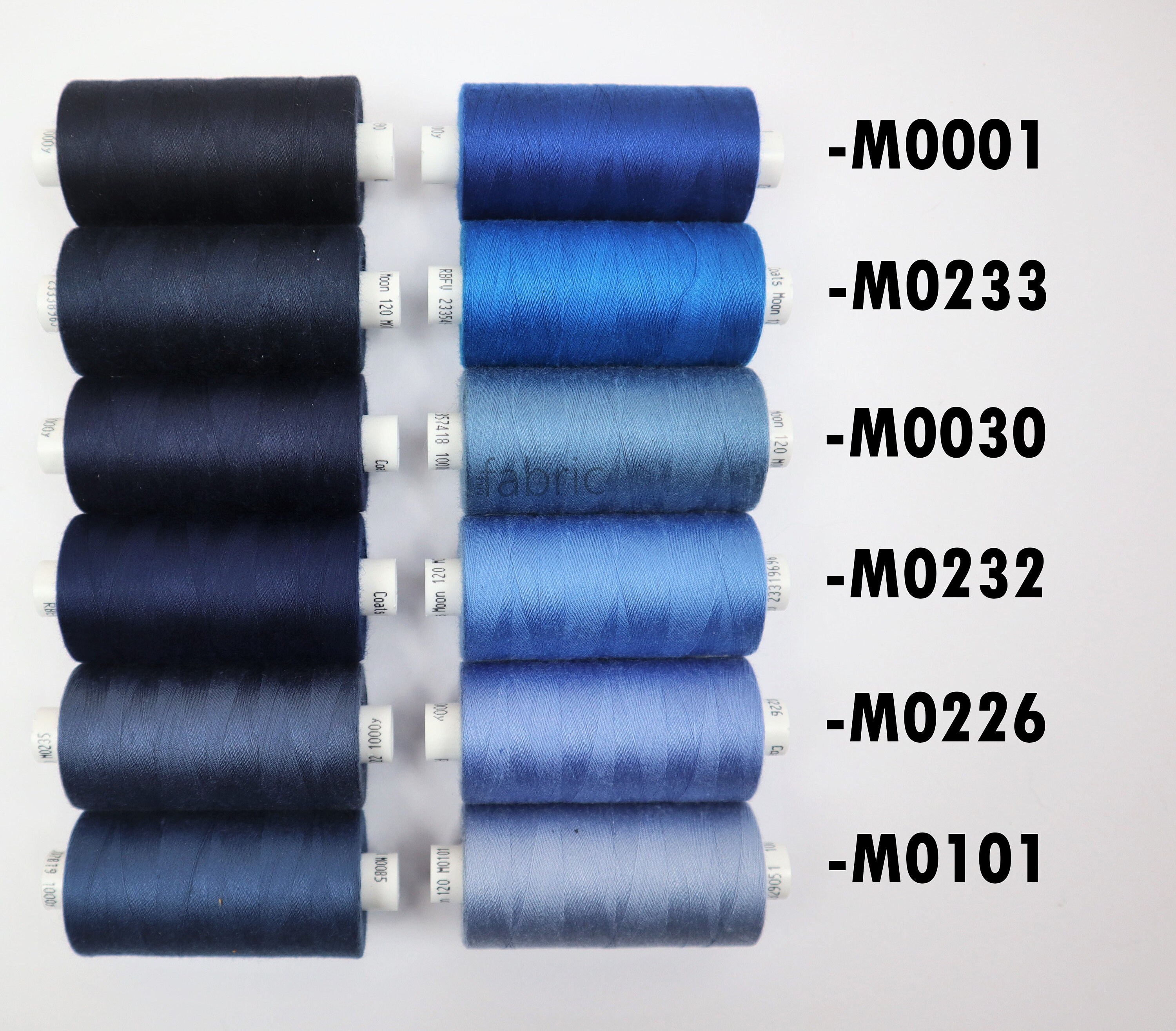 Moon Threads in Shades of Dark Blue | Etsy UK