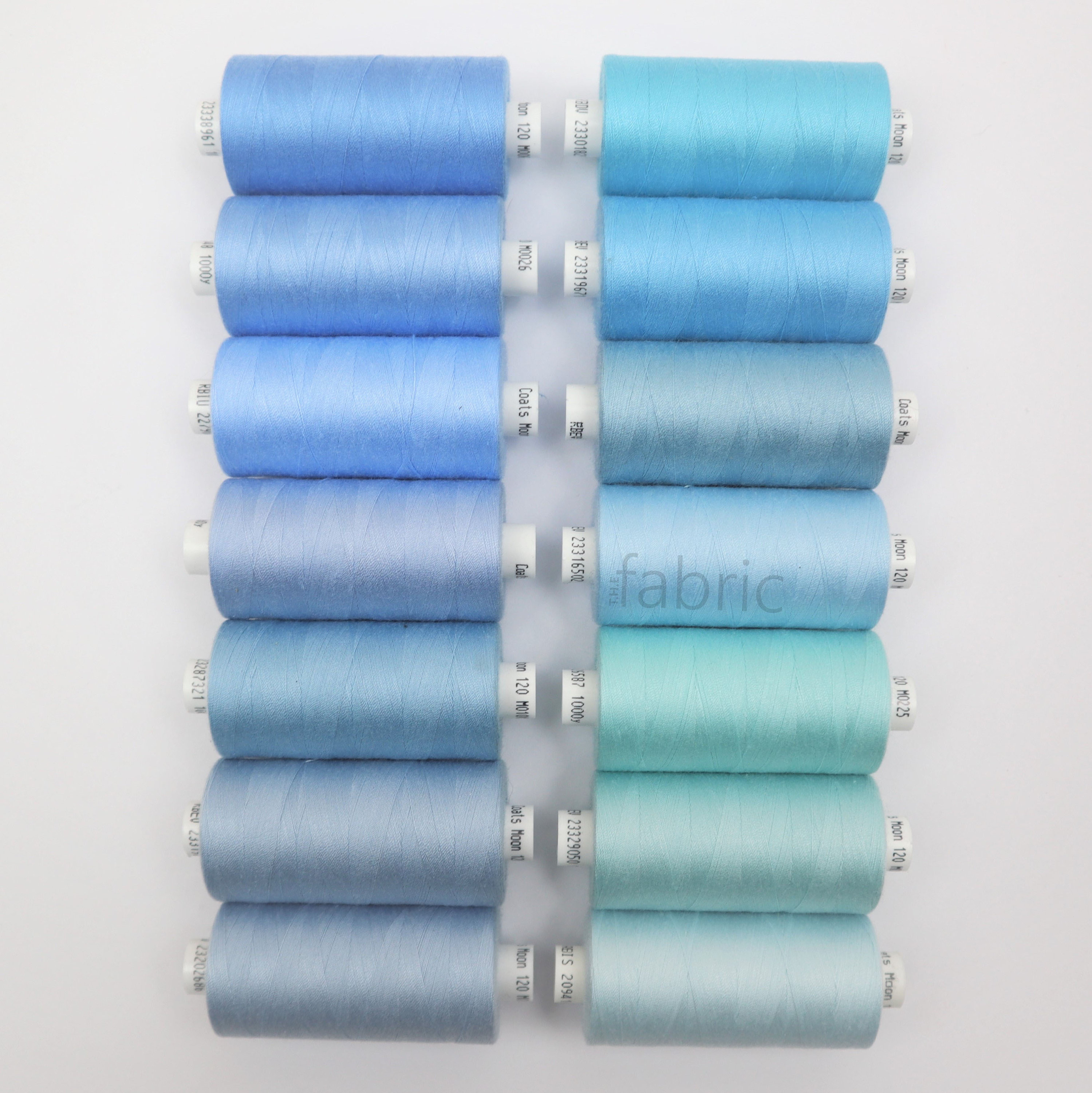 Moon Threads in Shades of Light Blue - Etsy UK