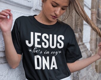 Jesus Dna T Shirt - Etsy