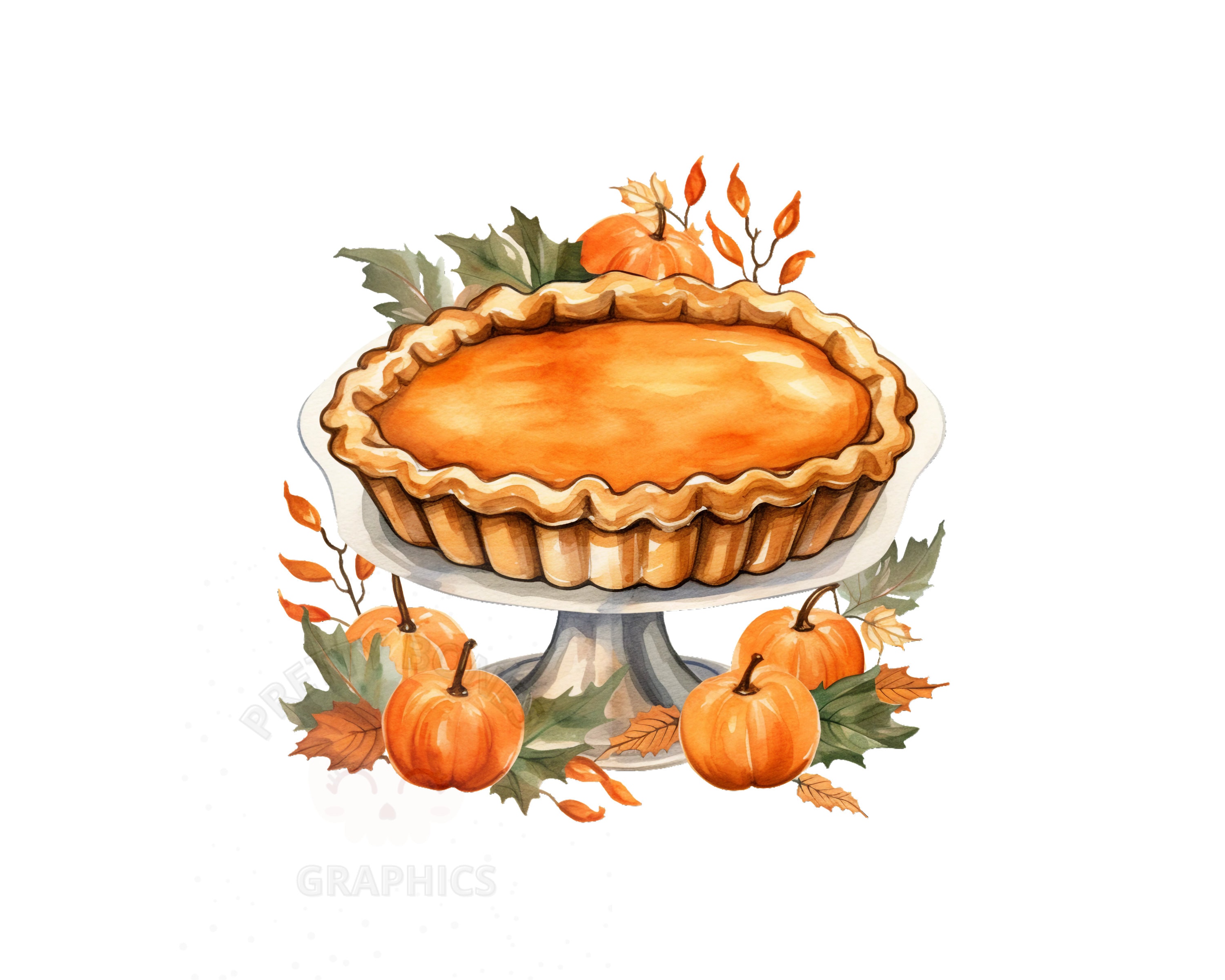 Pumpkin Pie Clipart