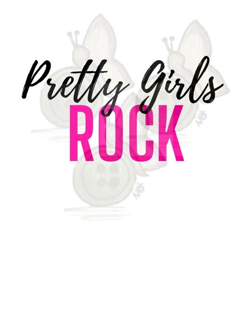 Pretty Girls Rock - Etsy