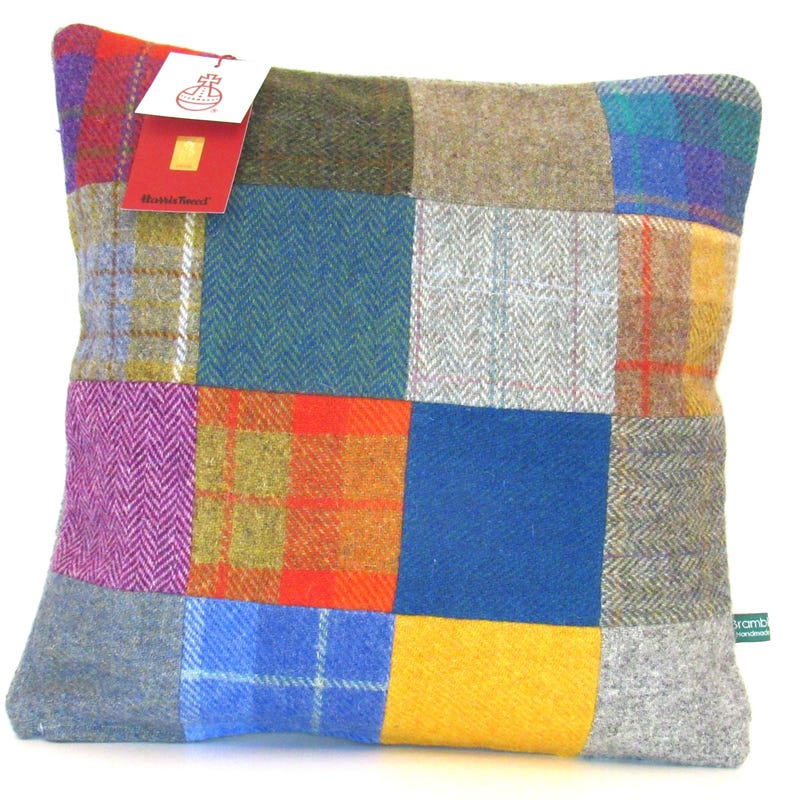 Tweed Patchwork - Etsy UK