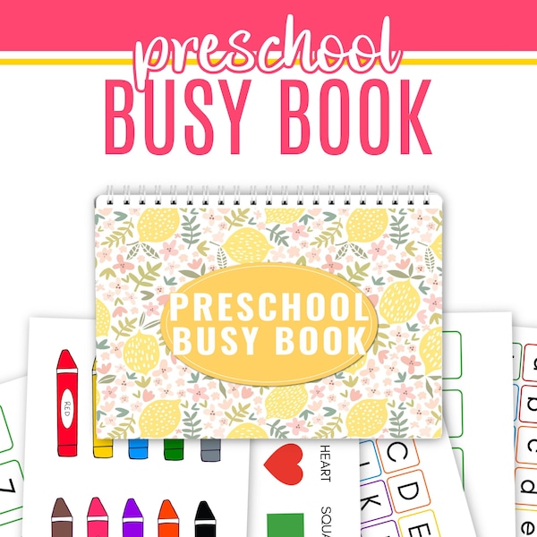 Toddler Busy Book - Etsy