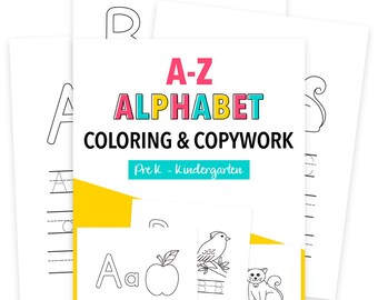 Watercolor Printable Alphabet Mat Resin Letter Match - Etsy