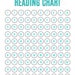 Kids Printable Reading Chart | Reading Reward Chart | Homeschool ...