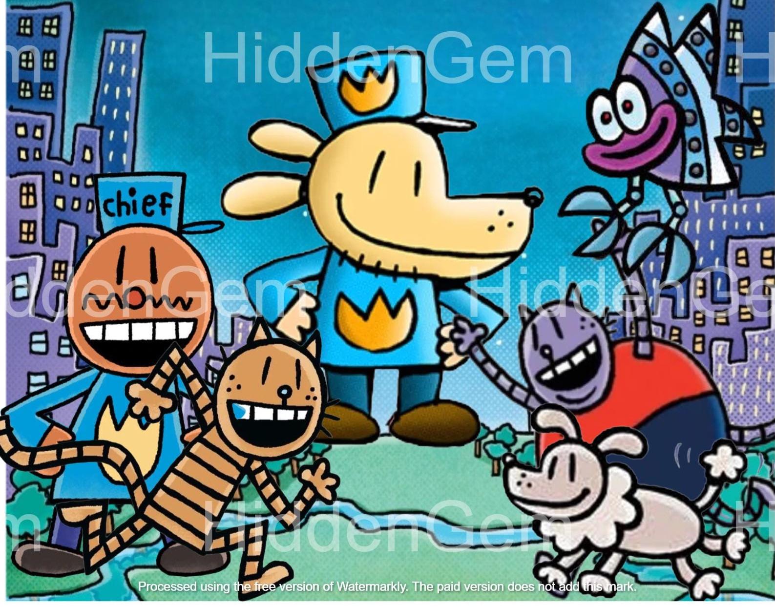Dog Man Adventures Poster | Digital Download | A2 & 2:3 Ratio - Etsy
