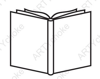 Open Book Dxf Files | Etsy