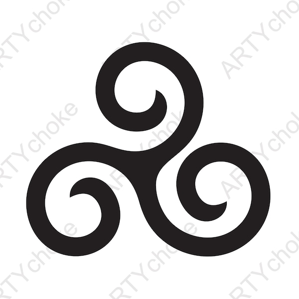 Triskelion Svg - Etsy
