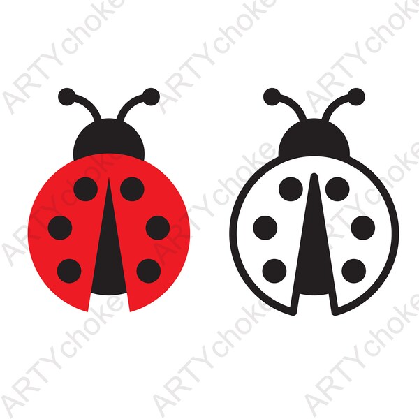 Ladybug Clip Art - Etsy