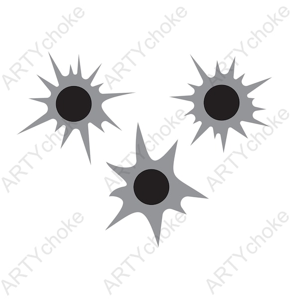 Bullet Holes - Etsy