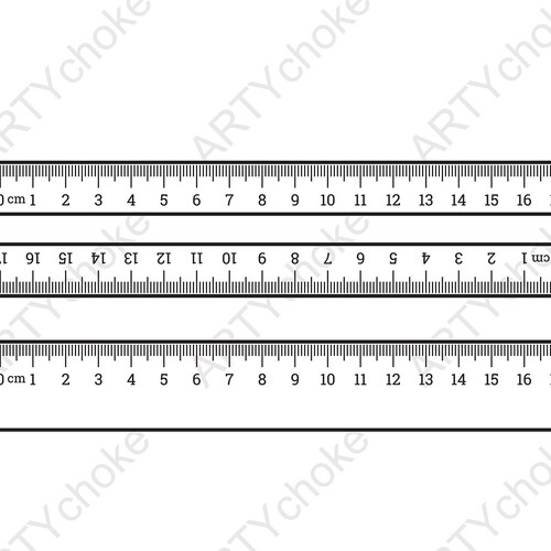 Ruler File. Files Prepared for Cricut. SVG Clip Art. Digital - Etsy
