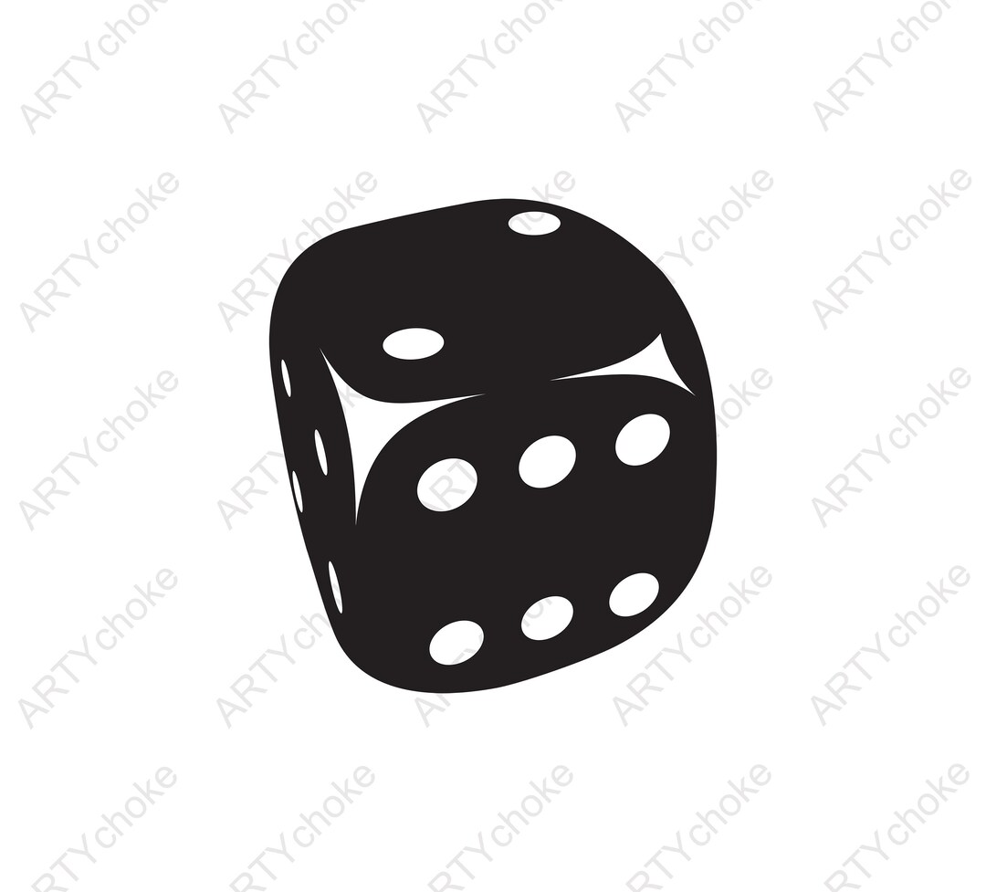 Dice. Two. Files Prepared for Cricut. SVG Clip Art. Digital File ...