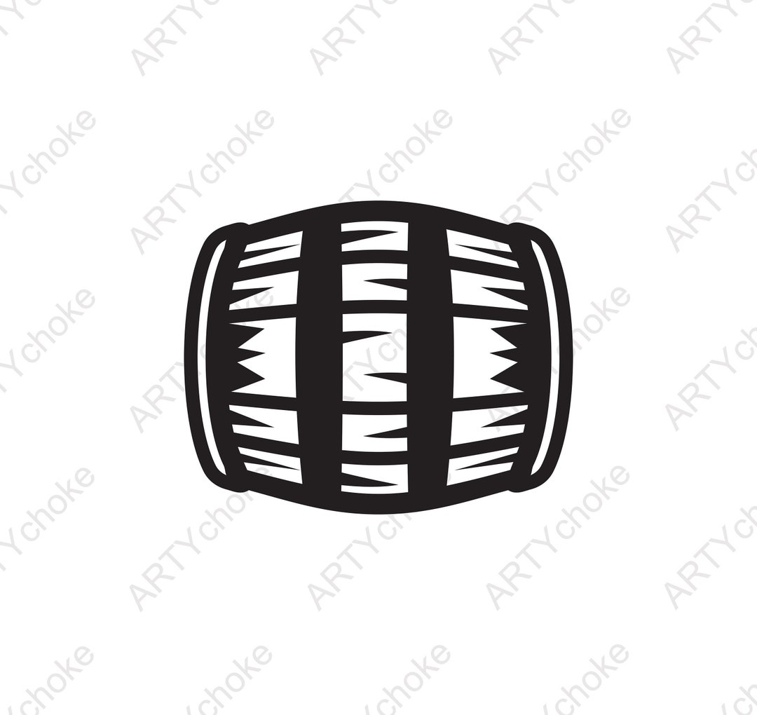 Barrel. Files Prepared for Cricut. SVG Clip Art. Digital File Available ...