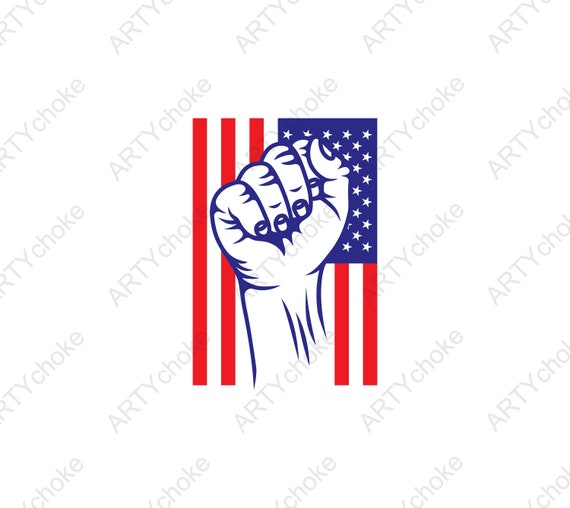 eps Jpeg,svg dfx,png clip art Silhouette,Cricut Revolutionary fist Cut ...
