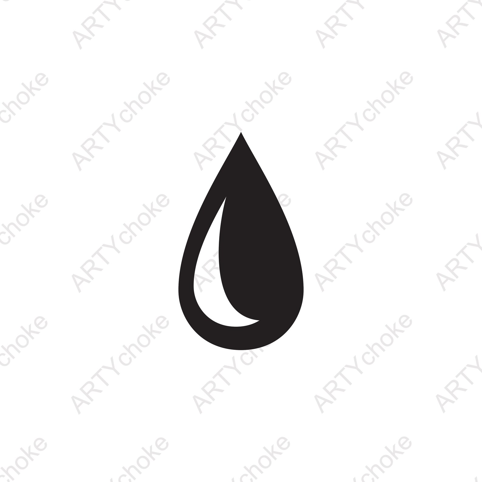Drop. Files Prepared for Cricut. SVG Clip Art. Digital File | Etsy