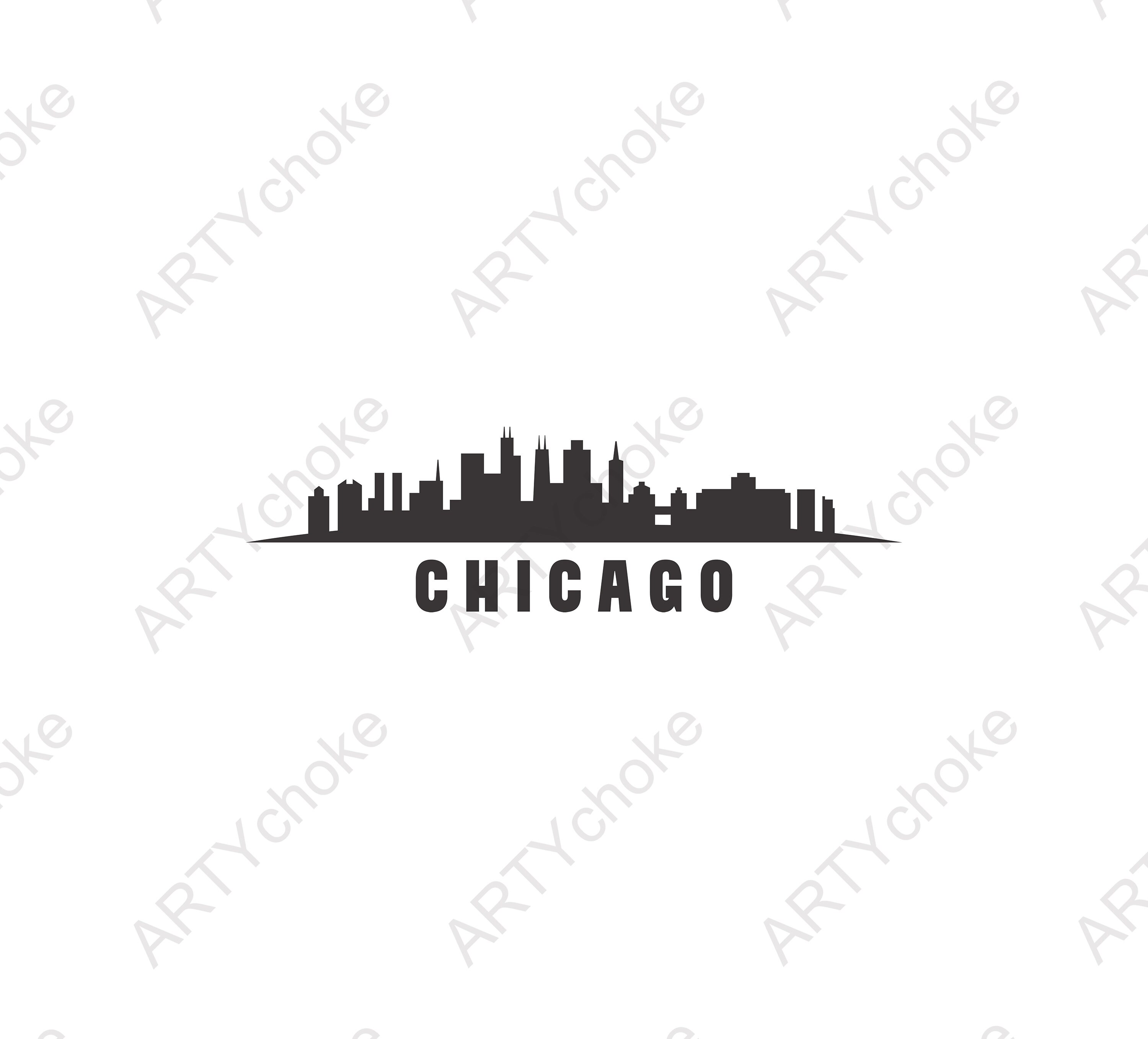 City Skyline. Files Prepared for Cricut. SVG Clip Art. Digital - Etsy