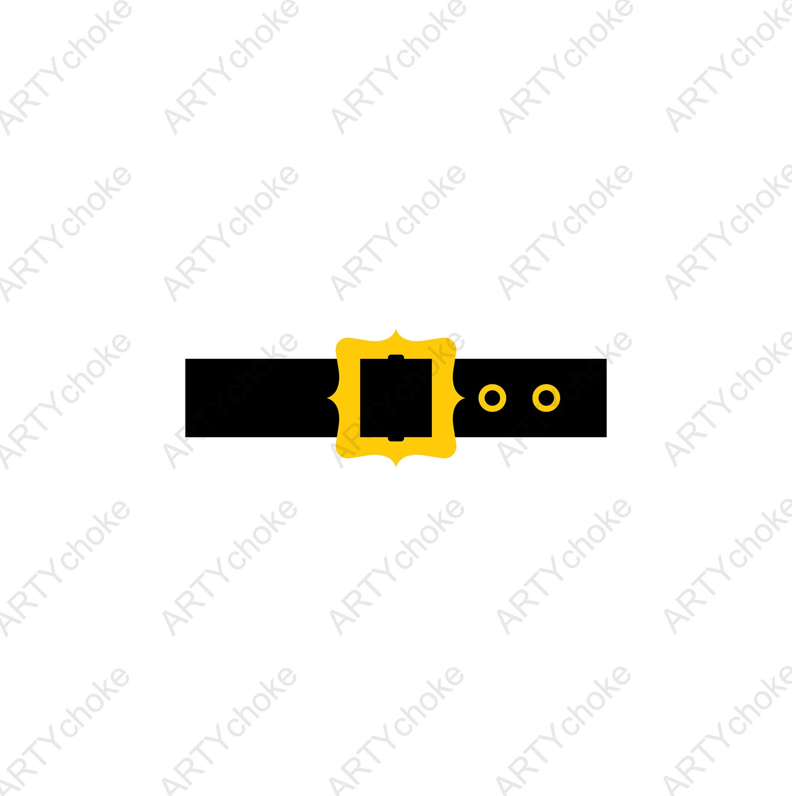 Santa Belt. Files Prepared for Cricut. SVG Clip Art. Digital - Etsy