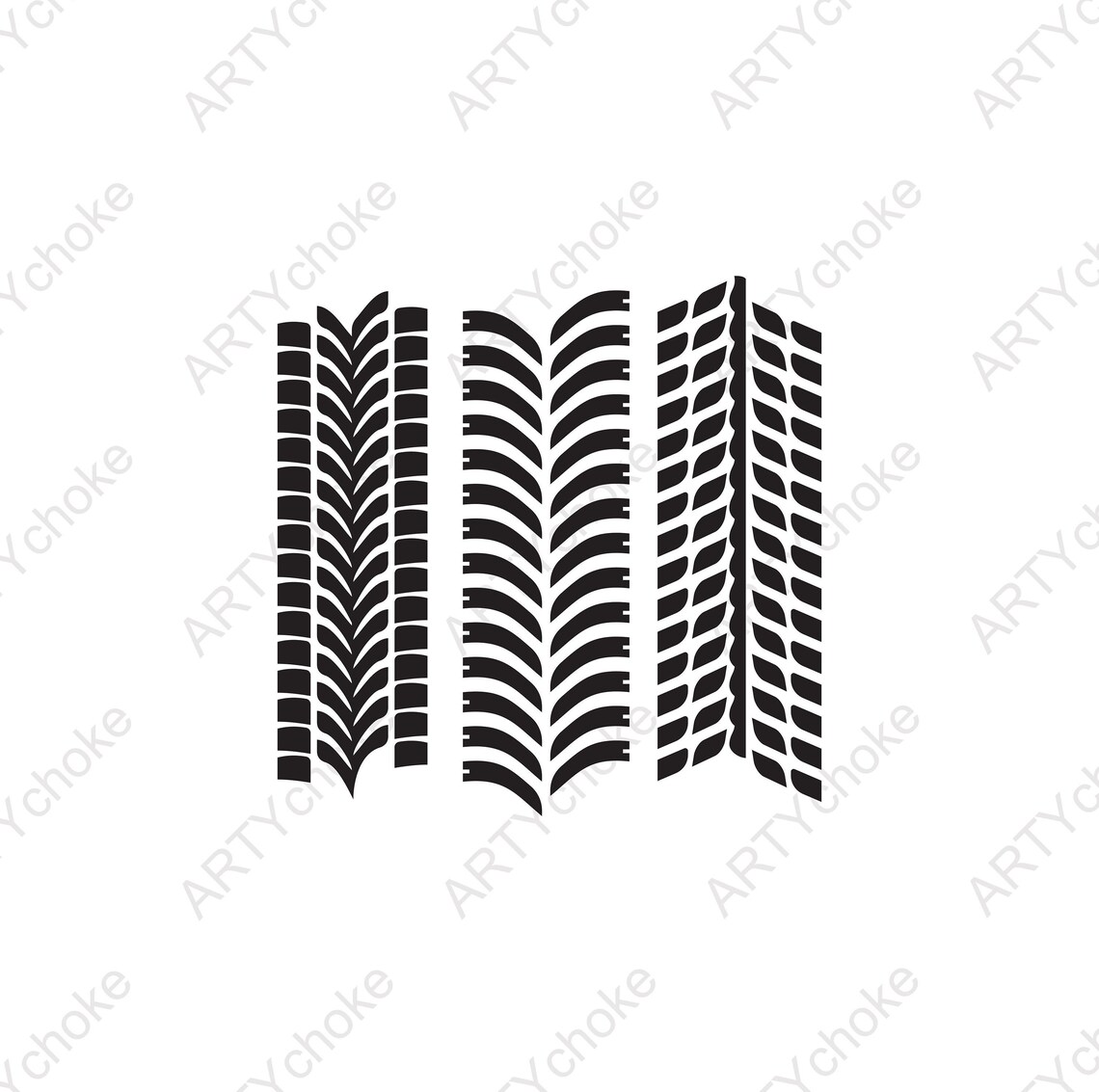 Car Tire Treads. Files Prepared for Cricut. SVG Clip Art. - Etsy