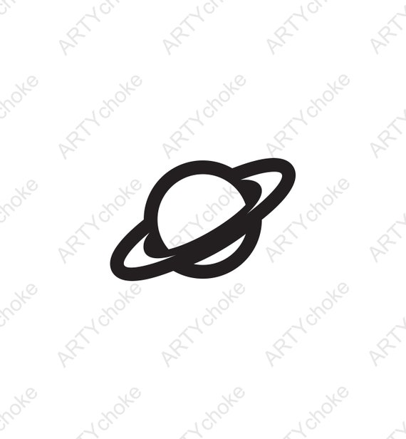 Saturn Planet. Files Prepared for Cricut. SVG Clip Art. | Etsy