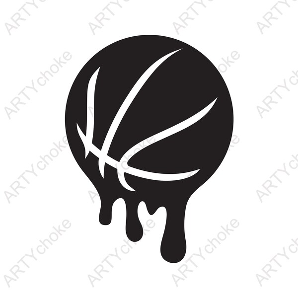 Basketball Drip - Etsy