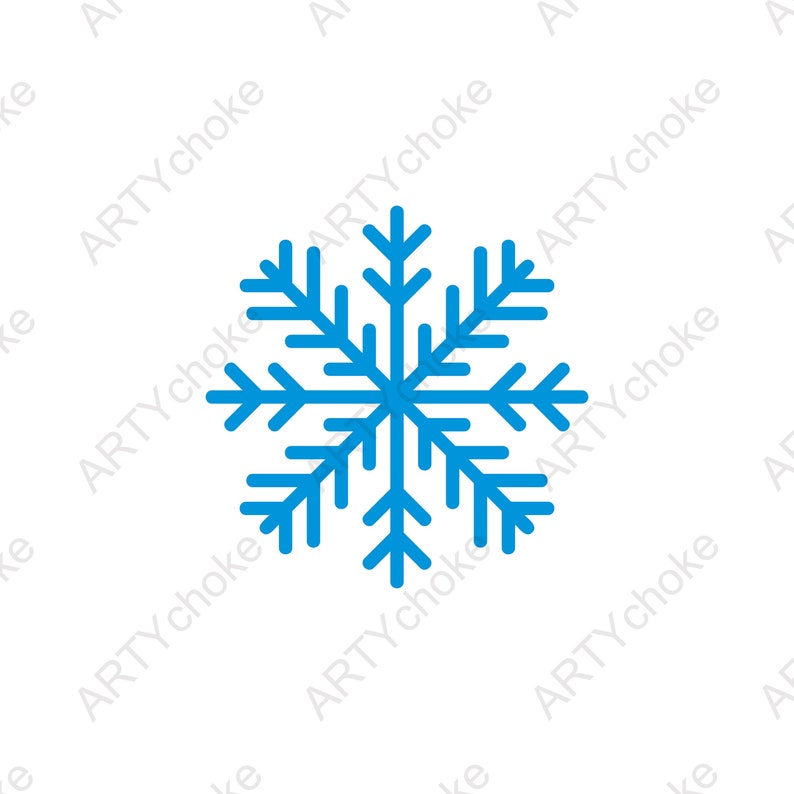 Snowflake. Files Prepared for Cricut. SVG Clip Art. Digital - Etsy