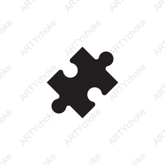 Puzzle. Files prepared for Cricut. SVG Clip Art. Digital file | Etsy