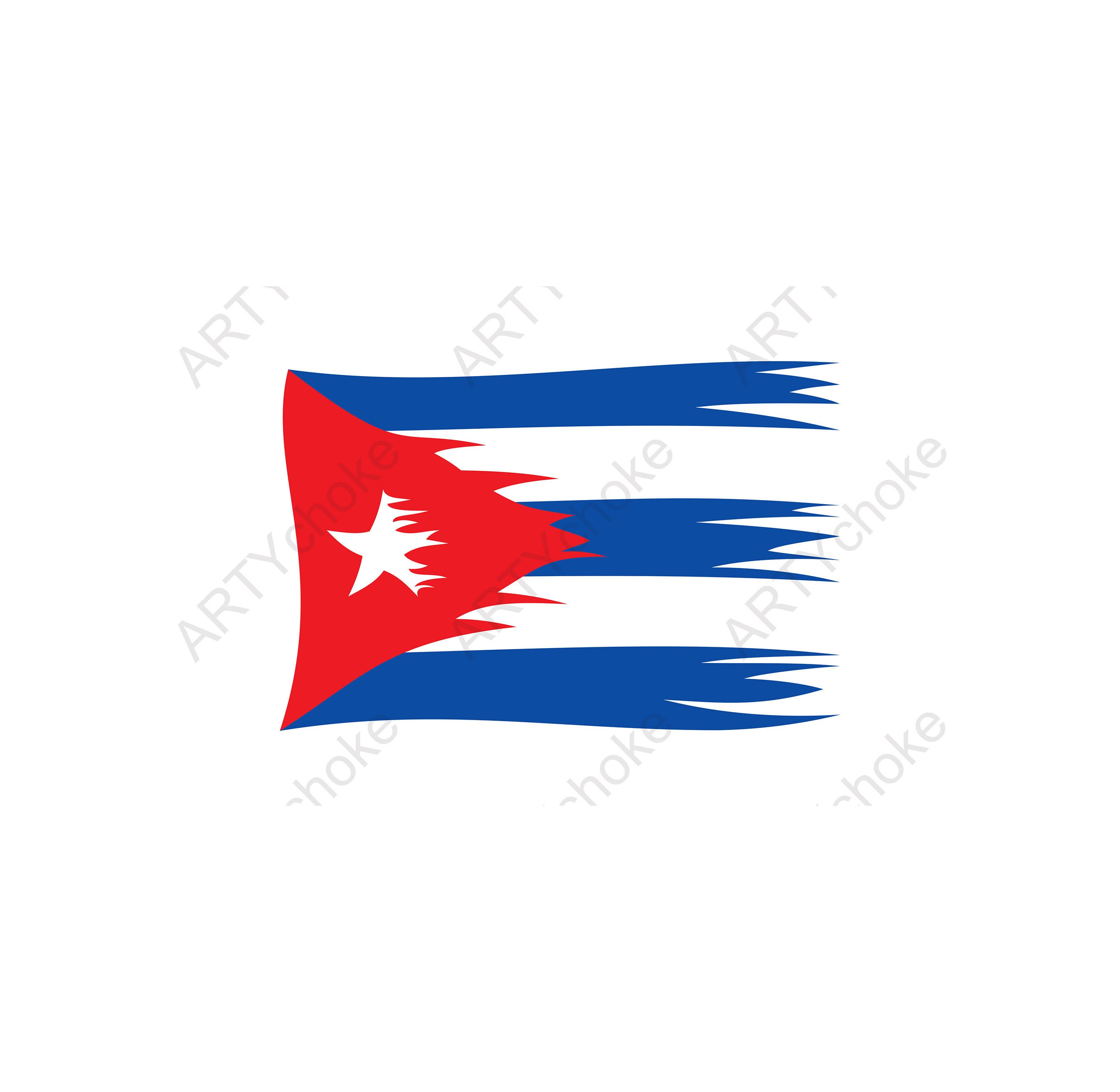 Cuban Flag Art
