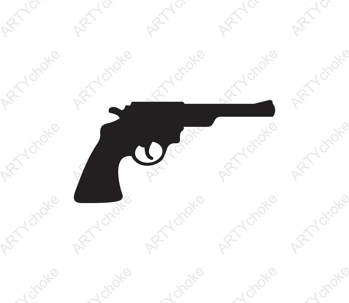 Gun. Files Prepared for Cricut. SVG Clip Art. Digital File - Etsy