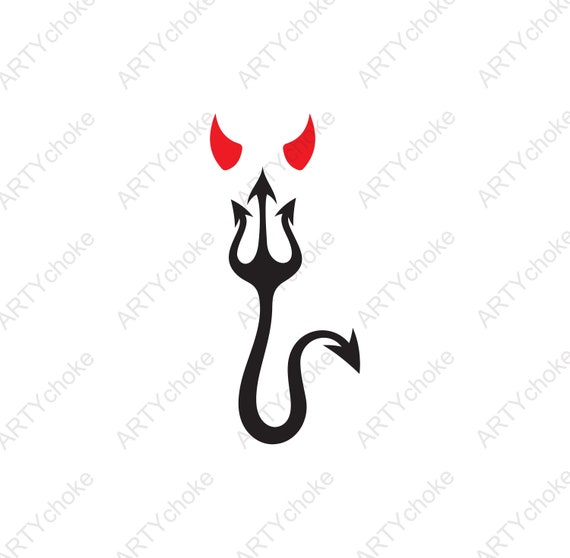 Red Pitchfork Clip Art