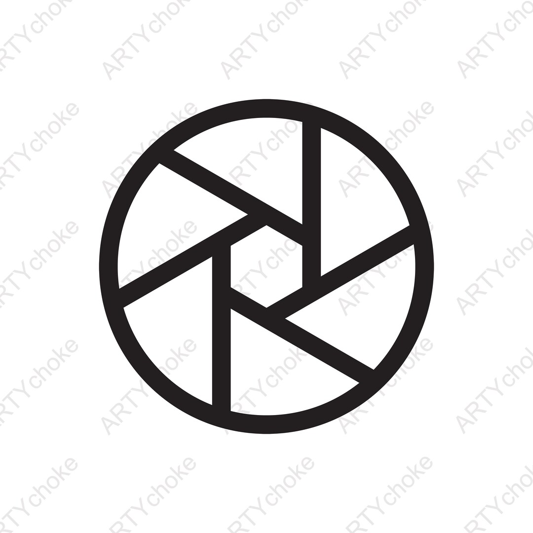 Camera Shutter. Files Prepared for Cricut. SVG Clip Art. Digital File ...