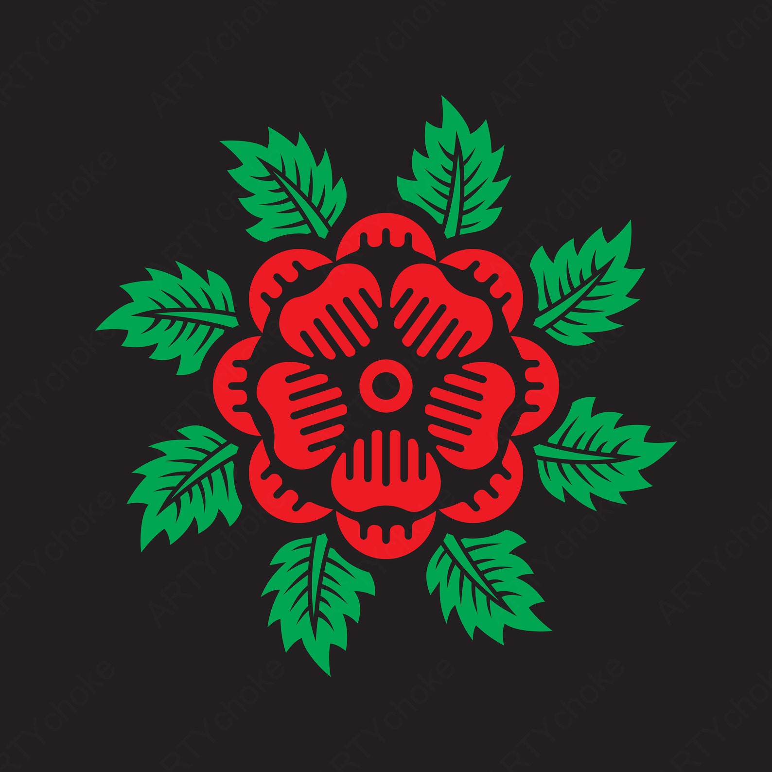 Medieval flowers color. Files prepared for Cricut. SVG Clip | Etsy