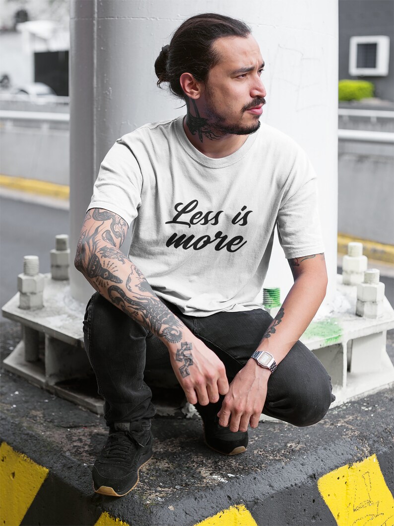 Less is More. SVG File. Files Prepared for Cricut. SVG Clip - Etsy