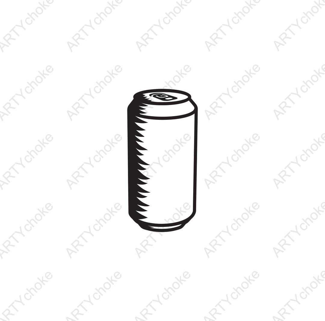 Beer Can. Files Prepared for Cricut. SVG Clip Art. Digital File ...