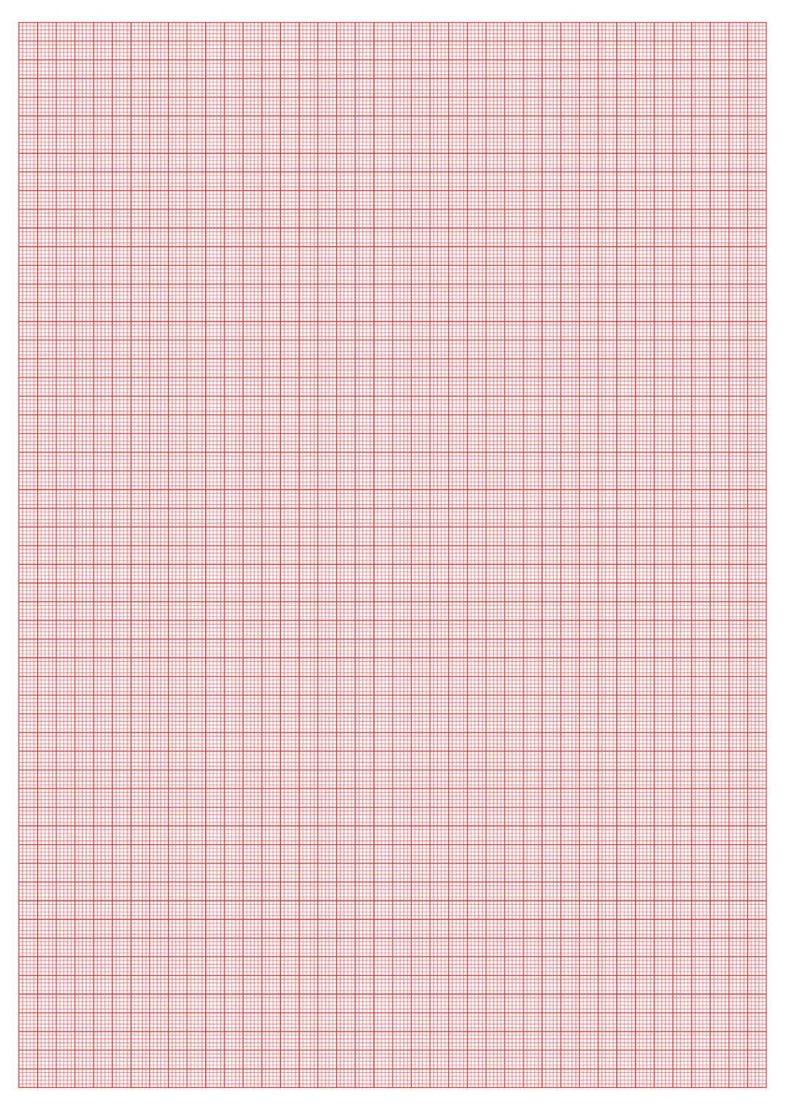 Graphic Paper. Millimetres. A4. Digital File Available for Instant ...