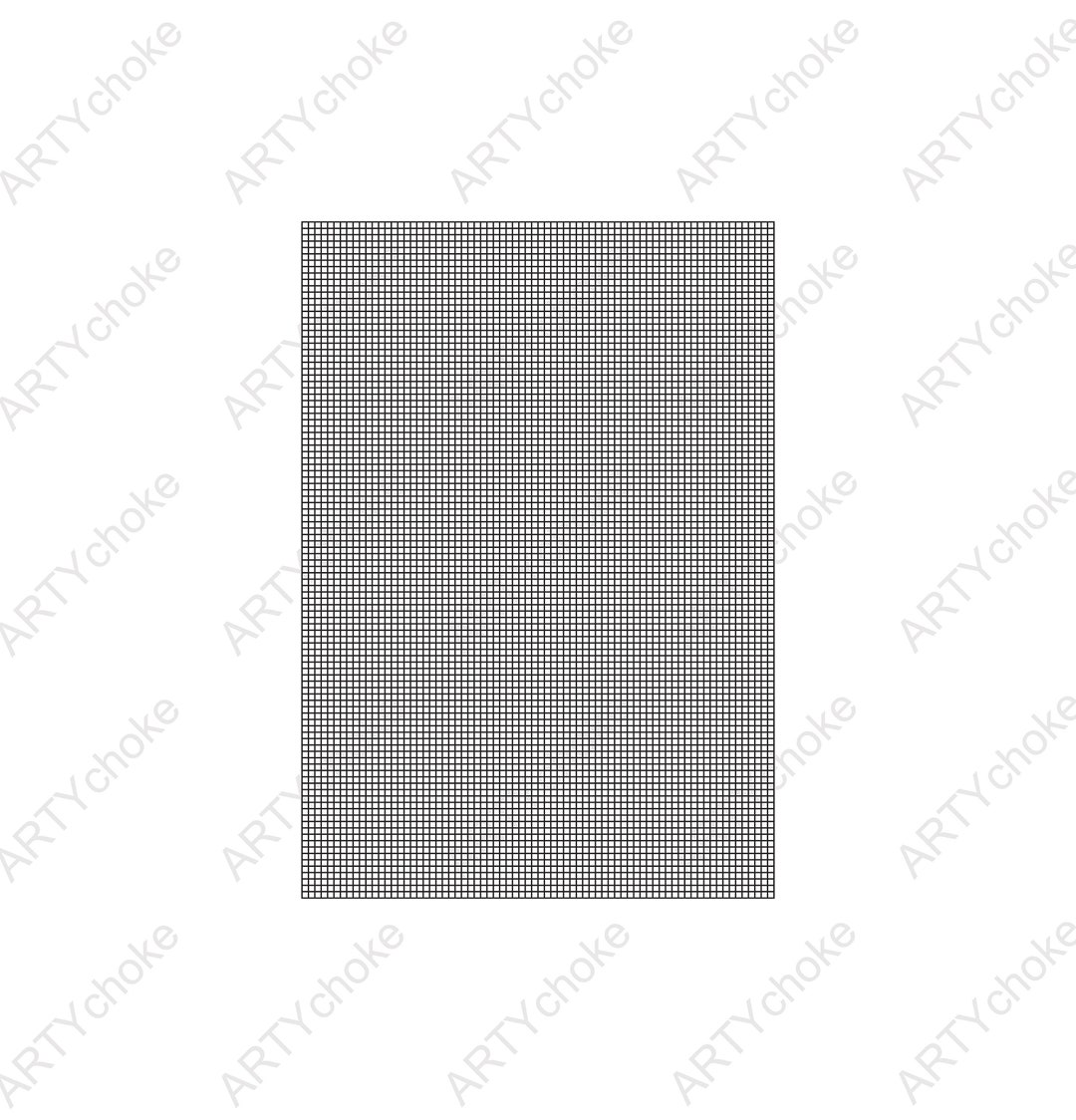 Pixel Blank Sheet. Printable. Digital File Available for Instant ...