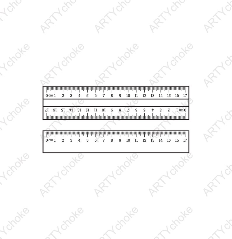 Rulers. Files Prepared for Cricut. SVG Clip Art. Digital File Available ...