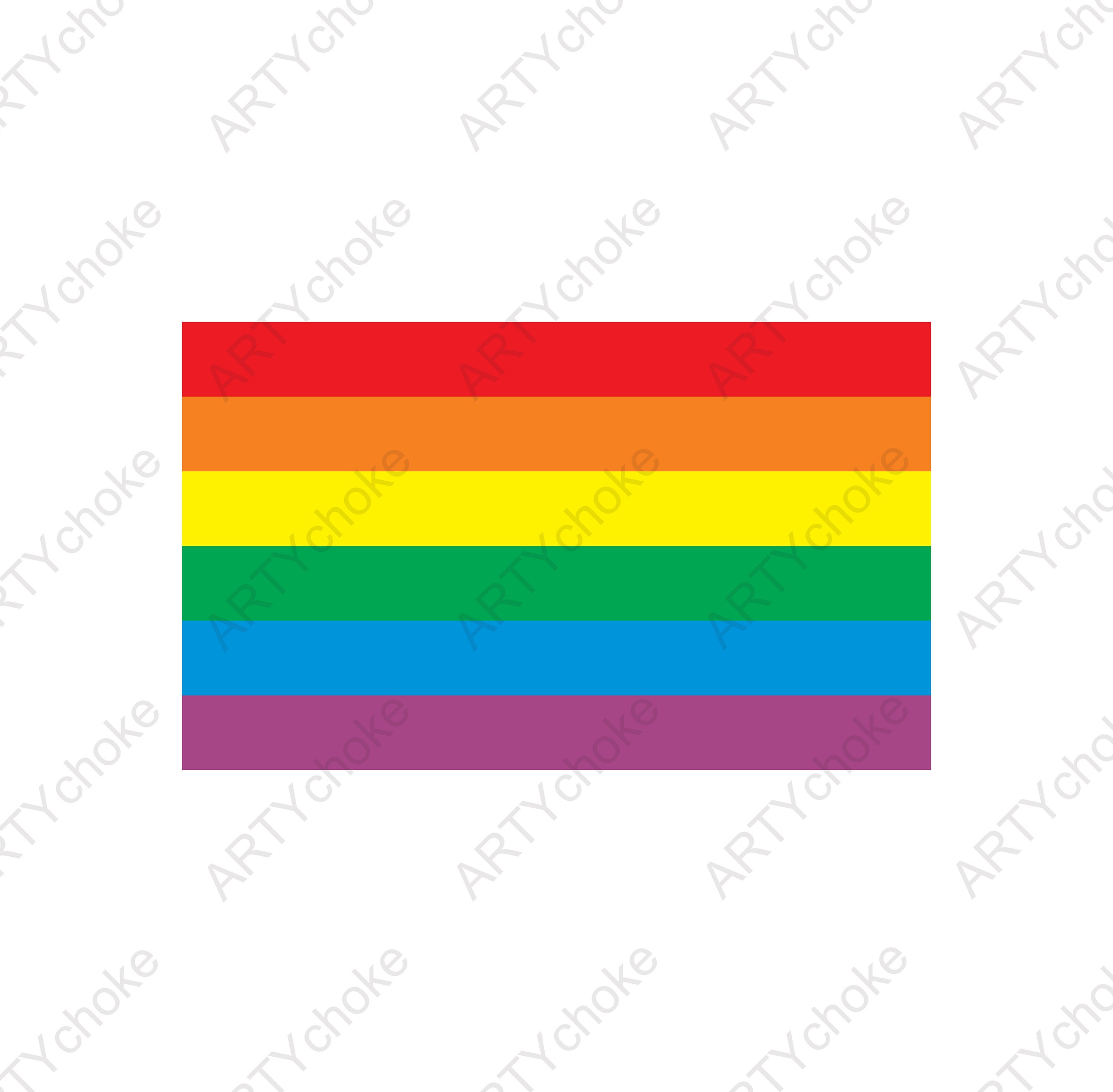 LGBT flag. Files prepared for Cricut. SVG Clip Art. Digital | Etsy