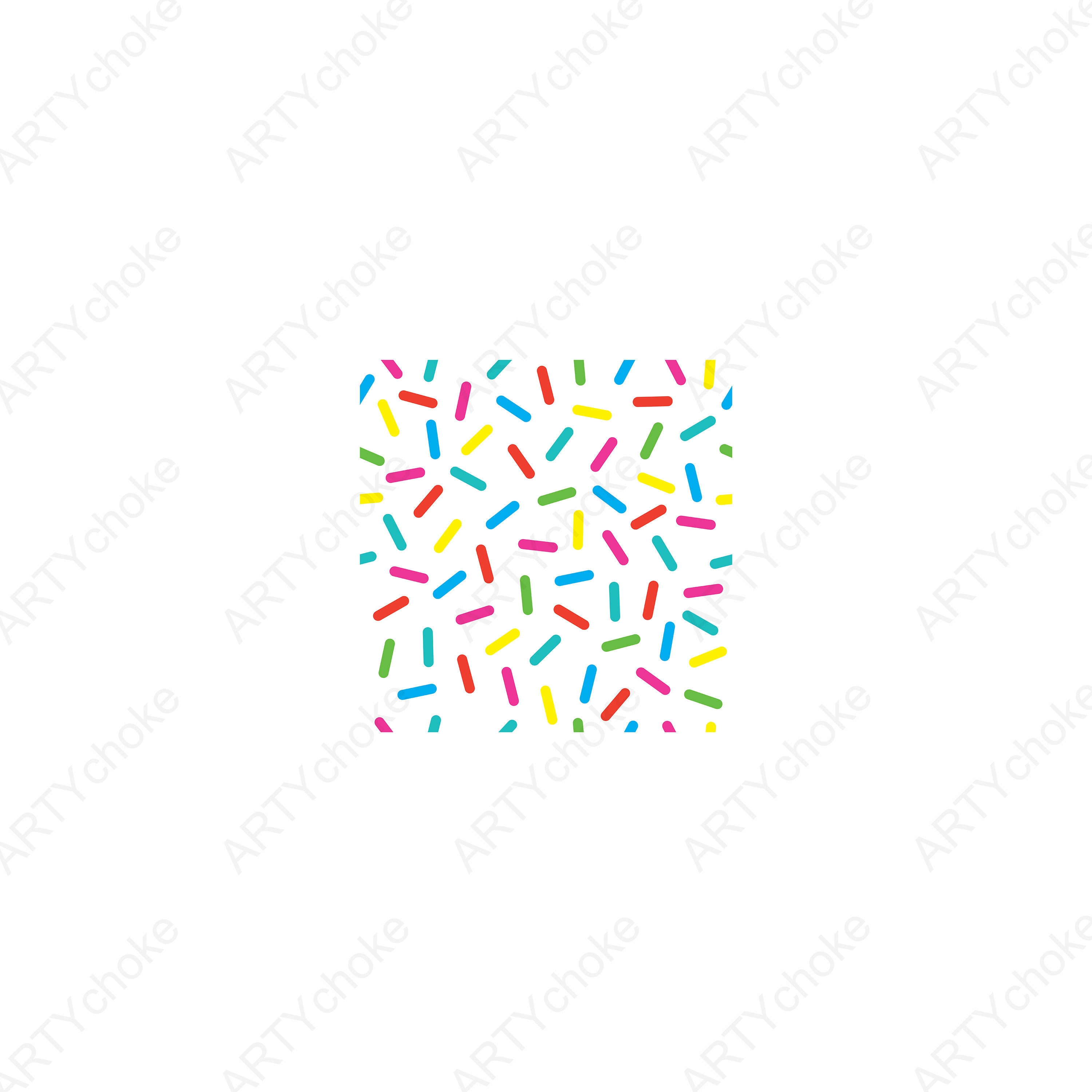 Sprinkles Glaze. Files Prepared for Cricut. SVG Clip Art. - Etsy
