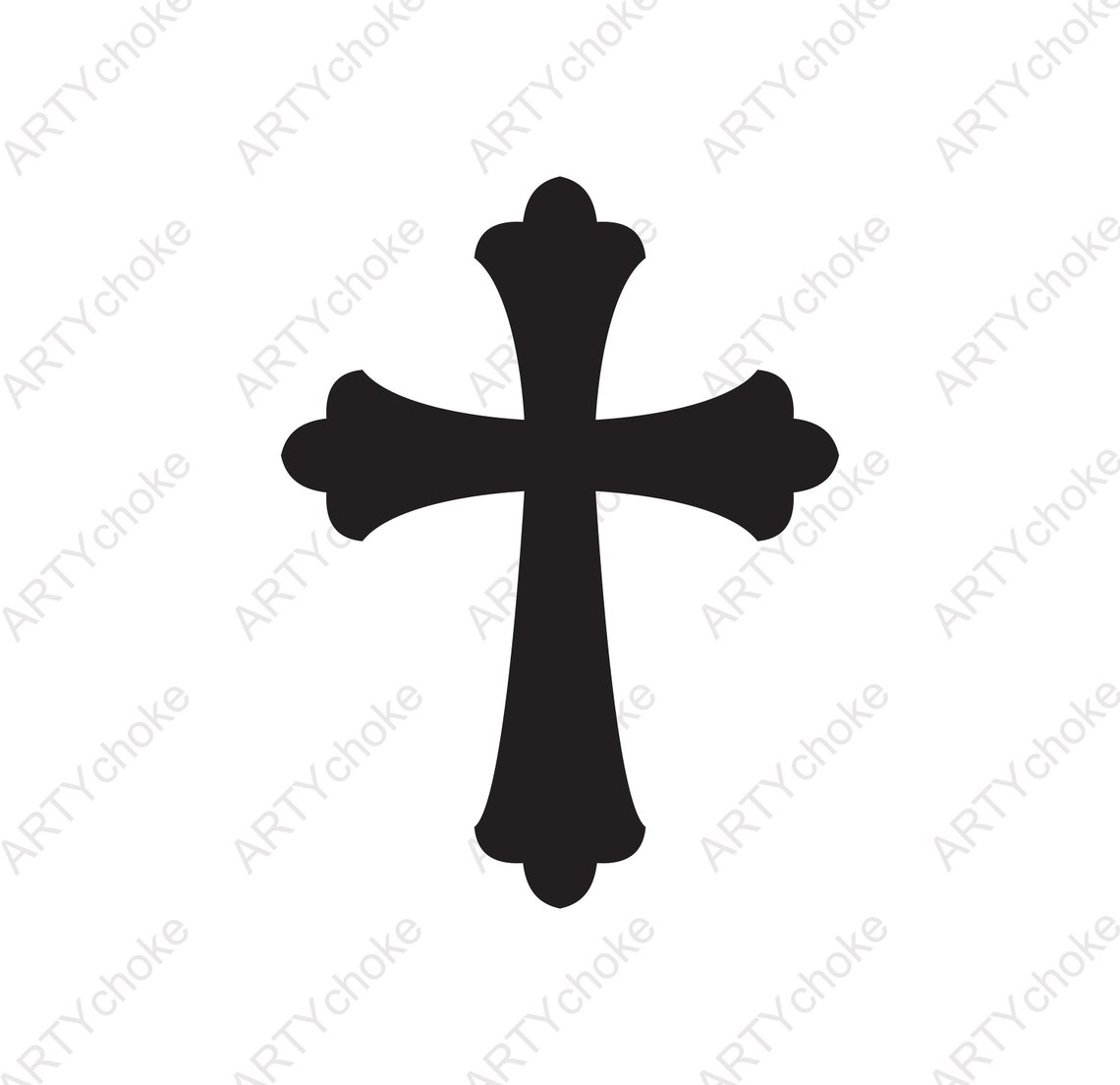 Cross. Files Prepared for Cricut. SVG Clip Art. Digital File - Etsy