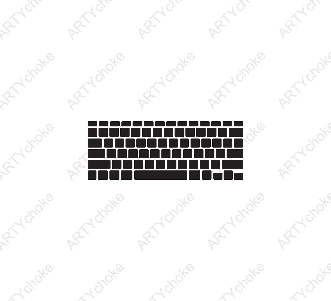 Keyboard. Files Prepared for Cricut. SVG Clip Art. Digital File ...