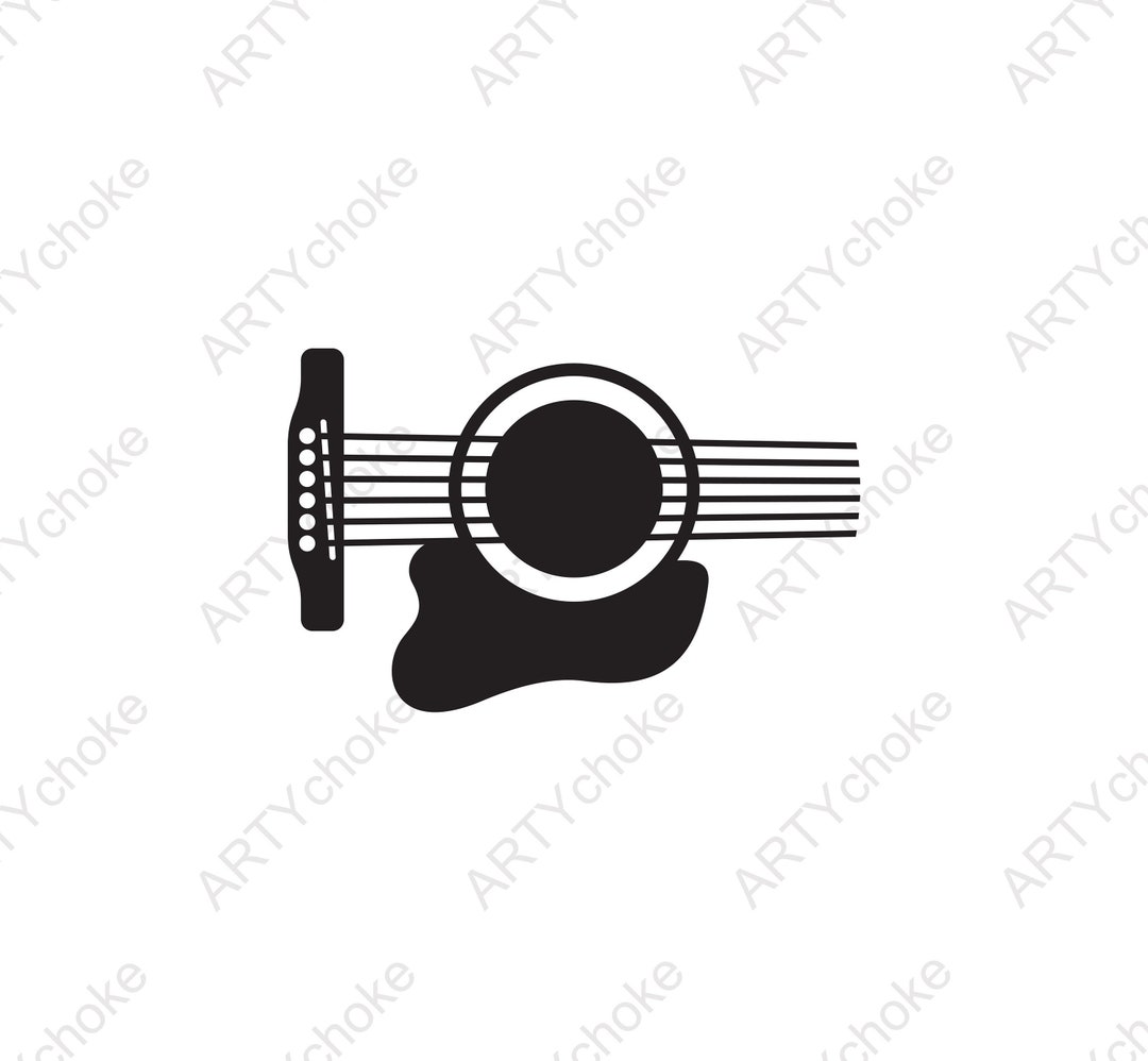 Guitar Detail. Strings. Files Prepared for Cricut. SVG Clip Art ...