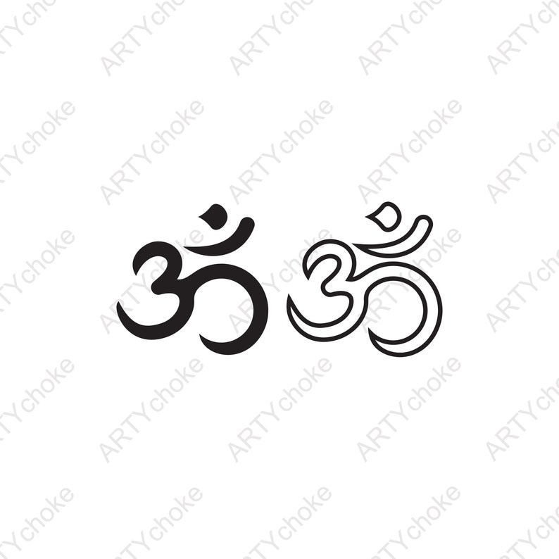 Om Sign. Files Prepared for Cricut. SVG Clip Art. Digital File - Etsy