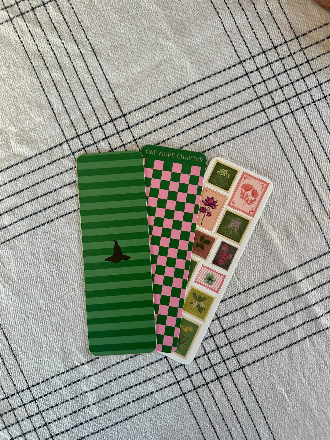 Wicked Inspired Bookmark Bundle - Etsy