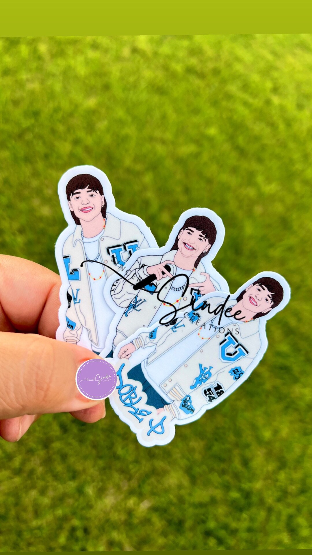 Peso Pluma Stickers, Water Resistant Vinyl - Etsy