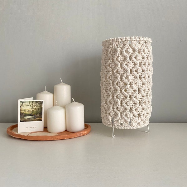 Macrame Lamp - Etsy